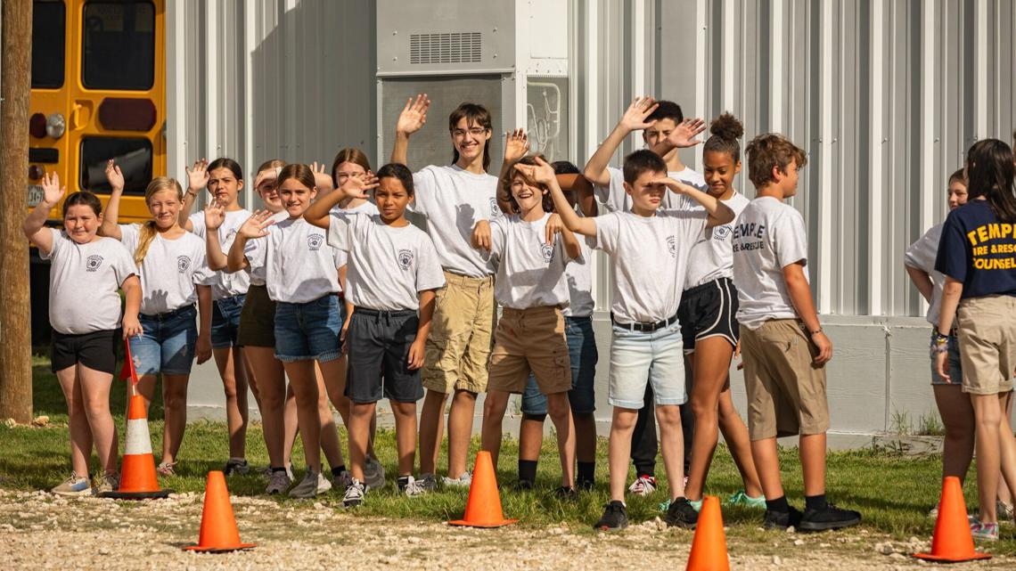 Temple, Texas Fire and Rescue hosts Junior Cadet Camp | kcentv.com