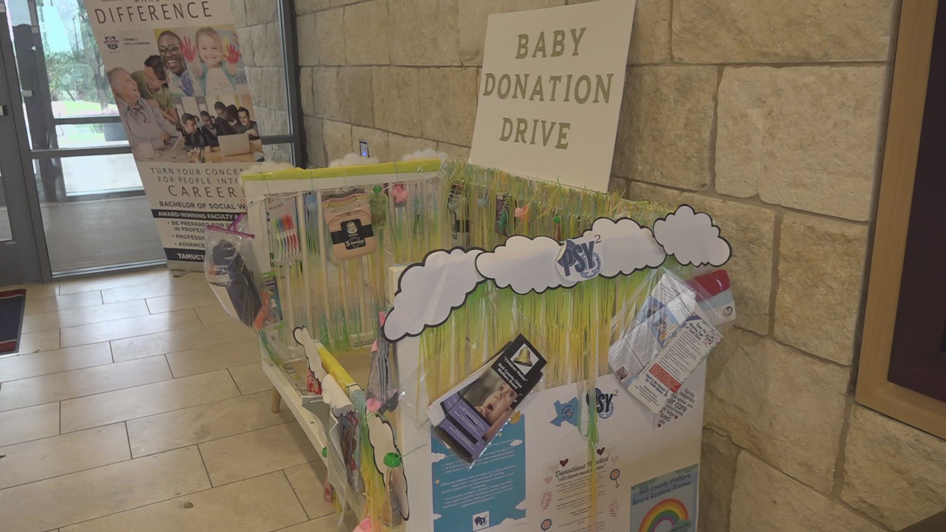 Central Texas Psych students lead donation drive for Bell County foster ...