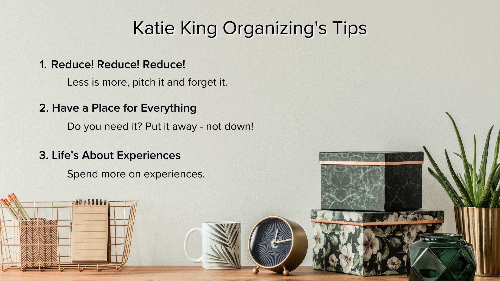 Conquering your clutter | Katie King Organizing | kcentv.com