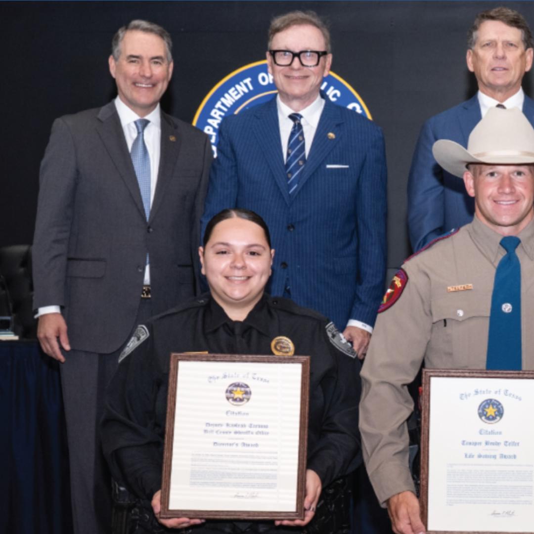 Texas DPS honors trooper, officers who stopped man who drove through ...