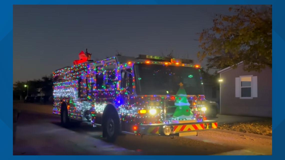 Waco Holiday Cheer Fire Engine rolling out once again | kcentv.com