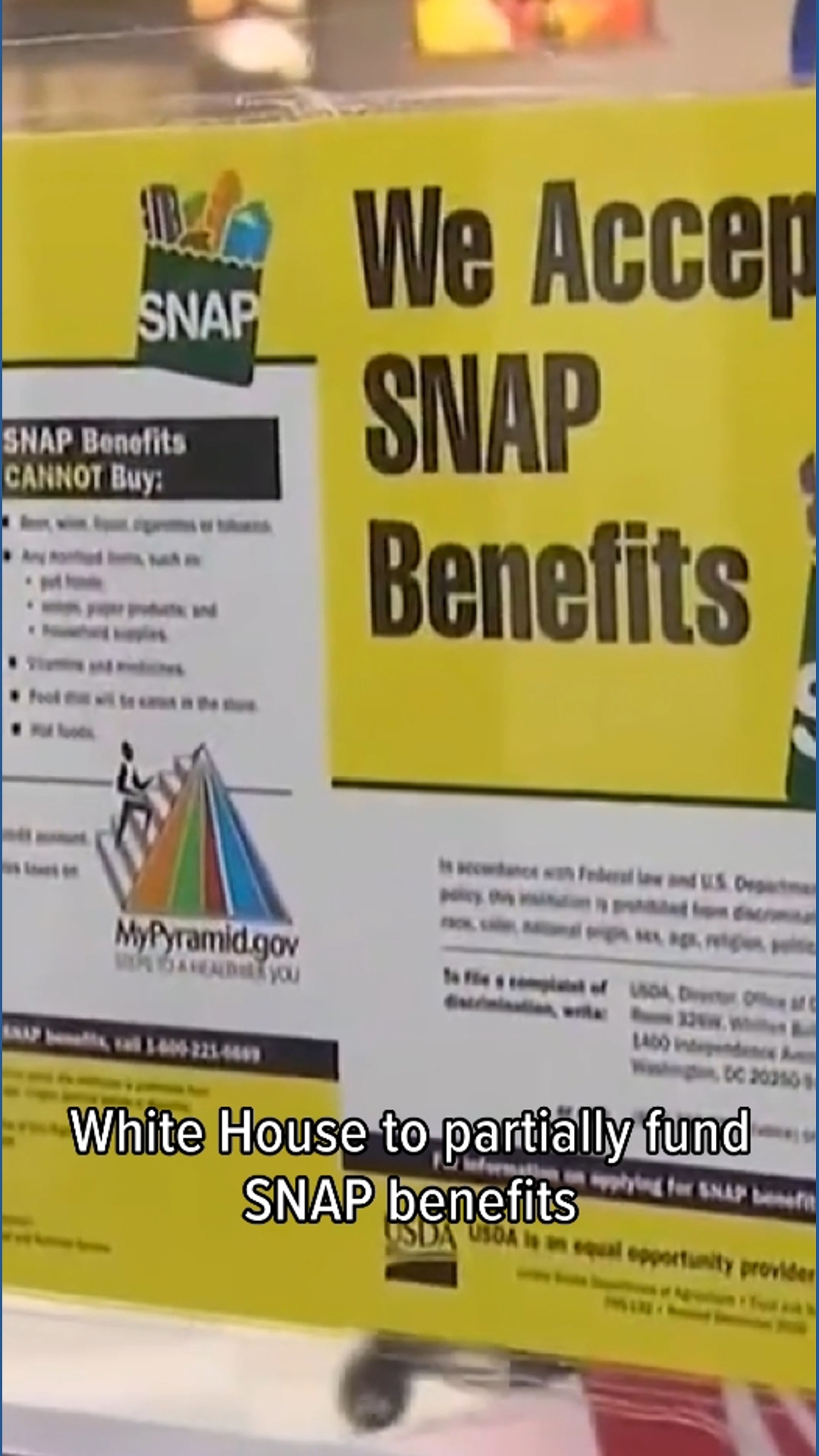 White House to partially fund SNAP as shutdown enters fifth week ...