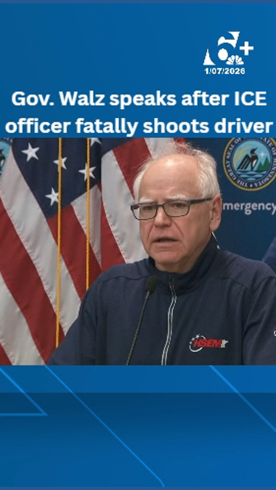 Governor Walz tells angry Minnesotans to protest peacefully after ICE ...