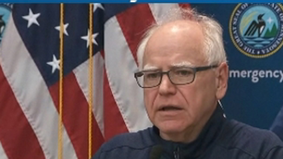 Governor Walz tells angry Minnesotans to protest peacefully after ICE ...