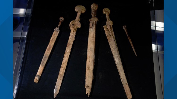 Four Roman-era swords discovered in Dead Sea cave in Israel | kcentv.com