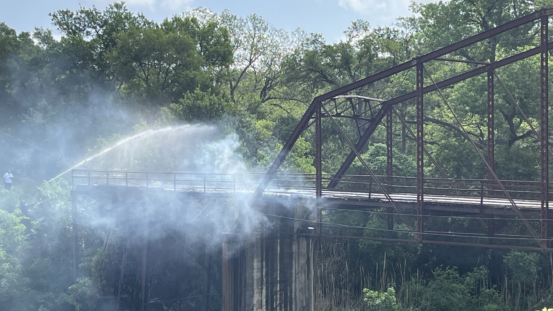 Officials investigating "suspicious" fire at bridge built in 1909 in ...