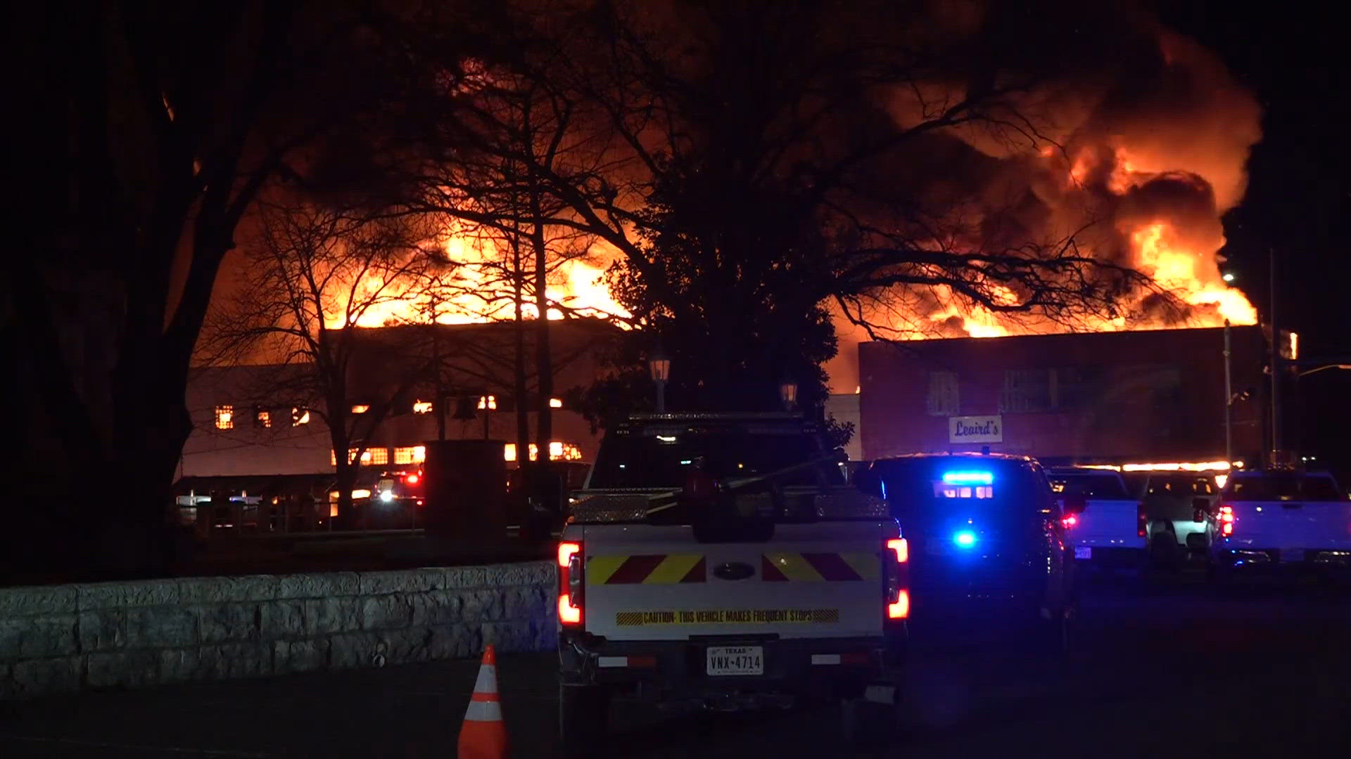 Massive Fire Destroys Multiple Historic Buildings on Gatesville ...