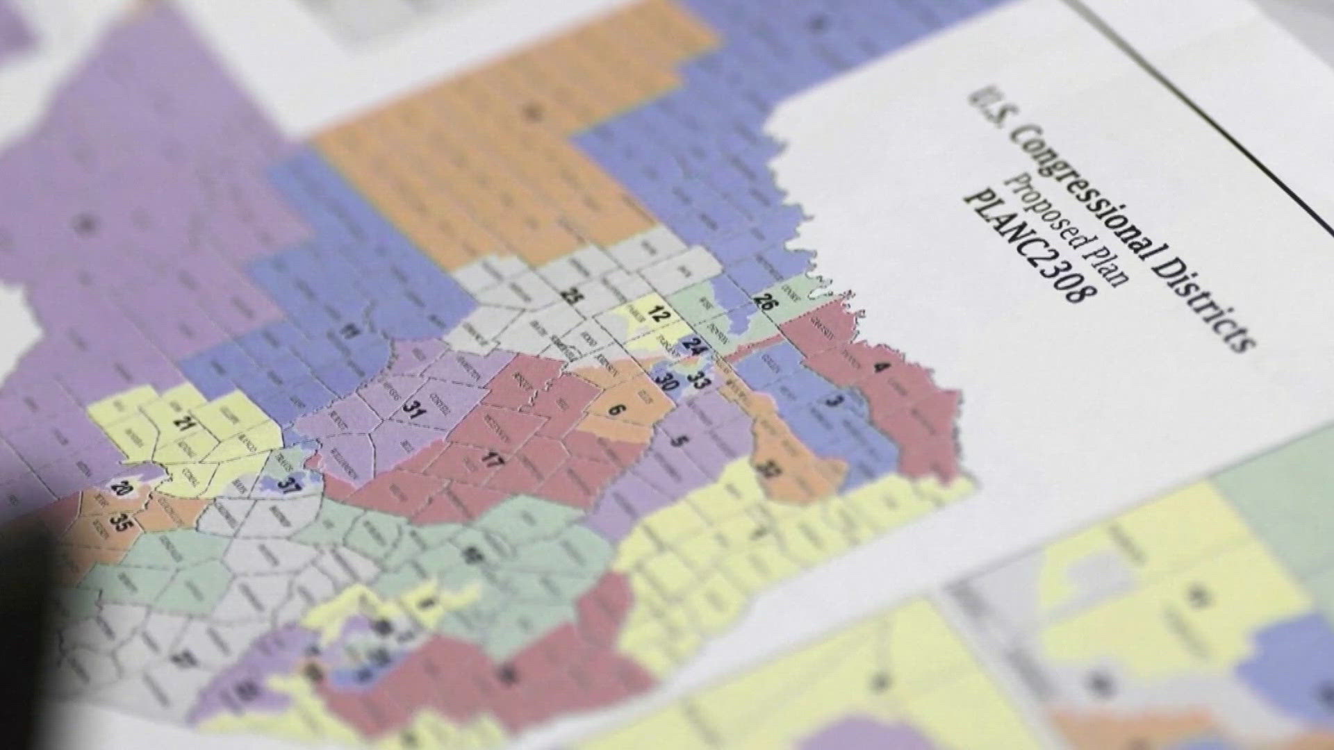 Primary election 2026: 2025 redistricting maps reshape Central Texas ...