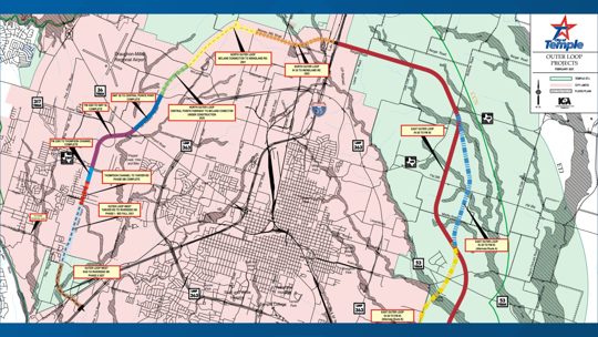 Temple adjusting to growth with outer loop road project | kcentv.com