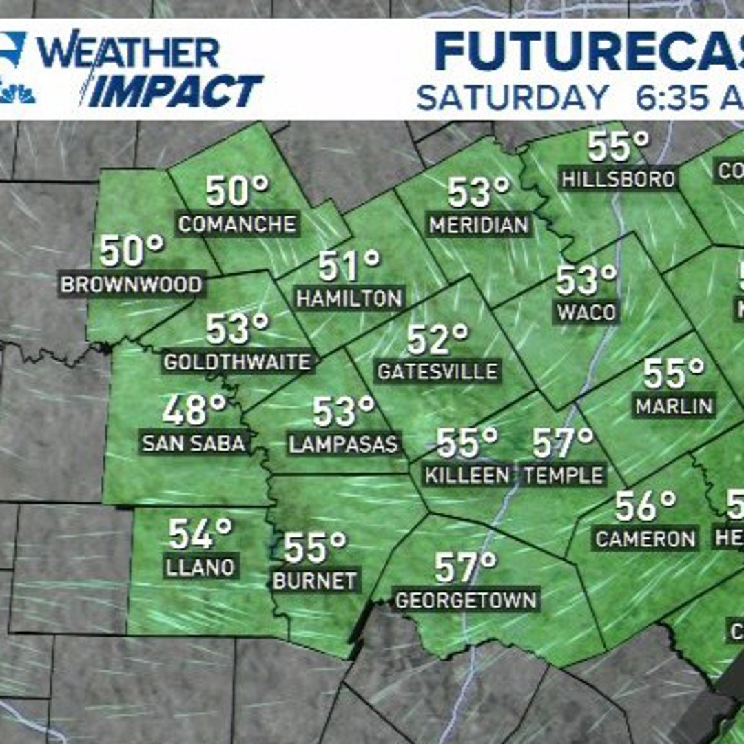 Flooding possible as rain showers and storms move through Central Texas ...