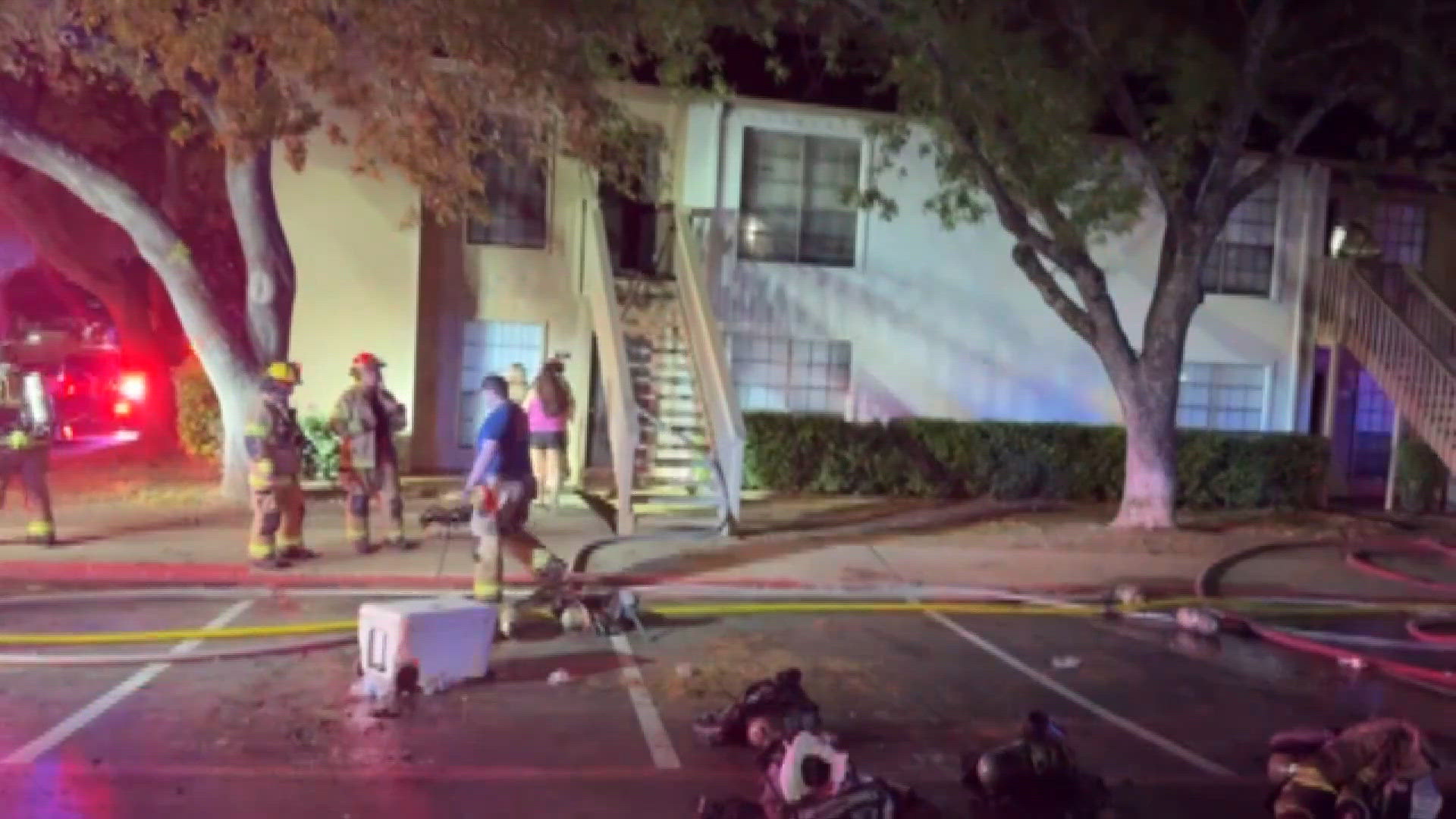 Overnight apartment fire displaces multiple Temple residents | kcentv.com