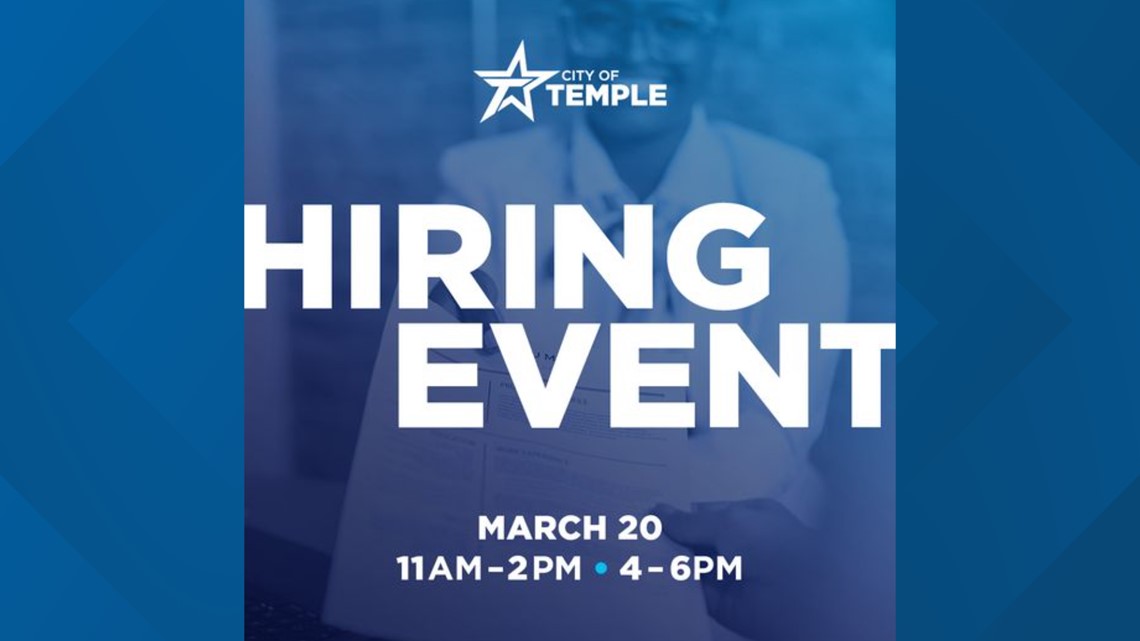 Temple, Tx News | City to host hiring event at Mayborn Center | kcentv.com
