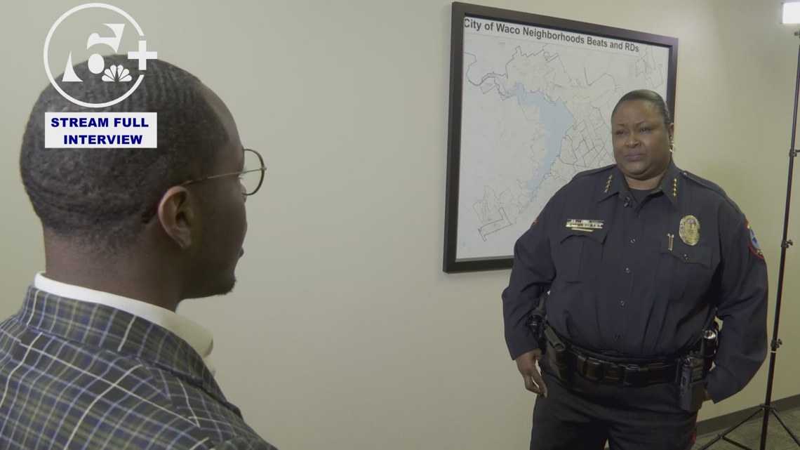 One-on-one with Waco PD Chief about crime reduction, 2025 goals ...