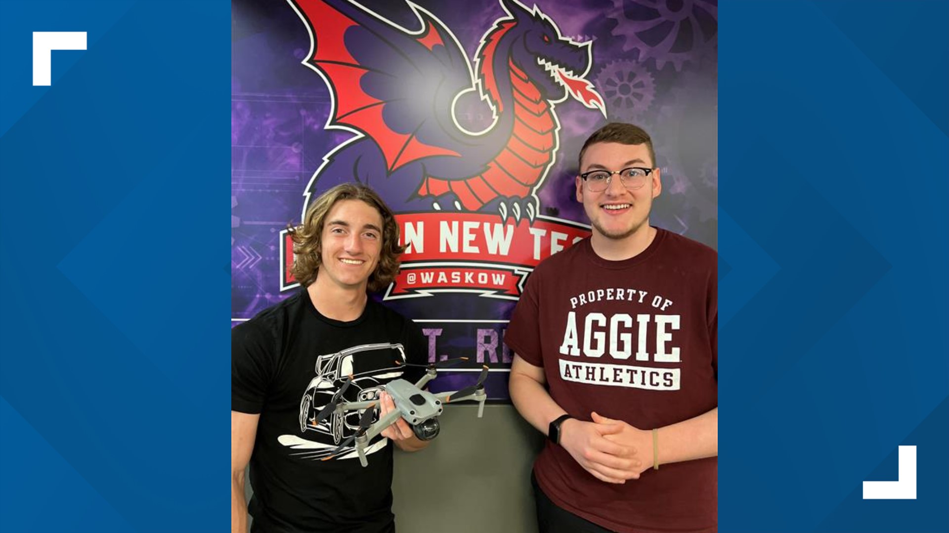 Two Belton New Tech @Waskow students earn drone licenses | kcentv.com