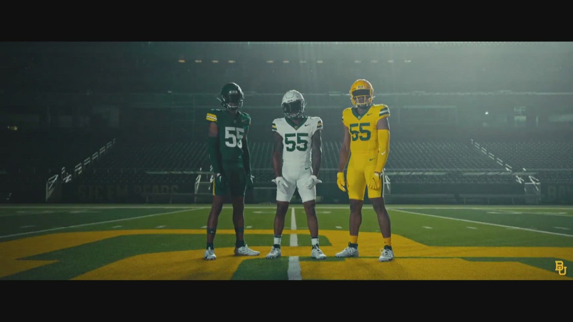 Baylor Football unveils new uniforms | kcentv.com
