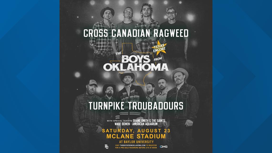Waco, TX: Cross Canadian Ragweed and Turnpike Troubadours to headline ...