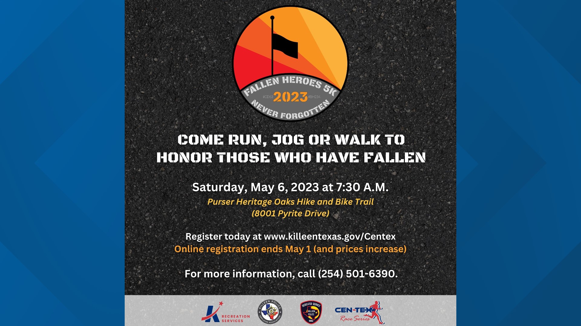 Fallen Heroes 5K honors those who died in the line of duty | kcentv.com