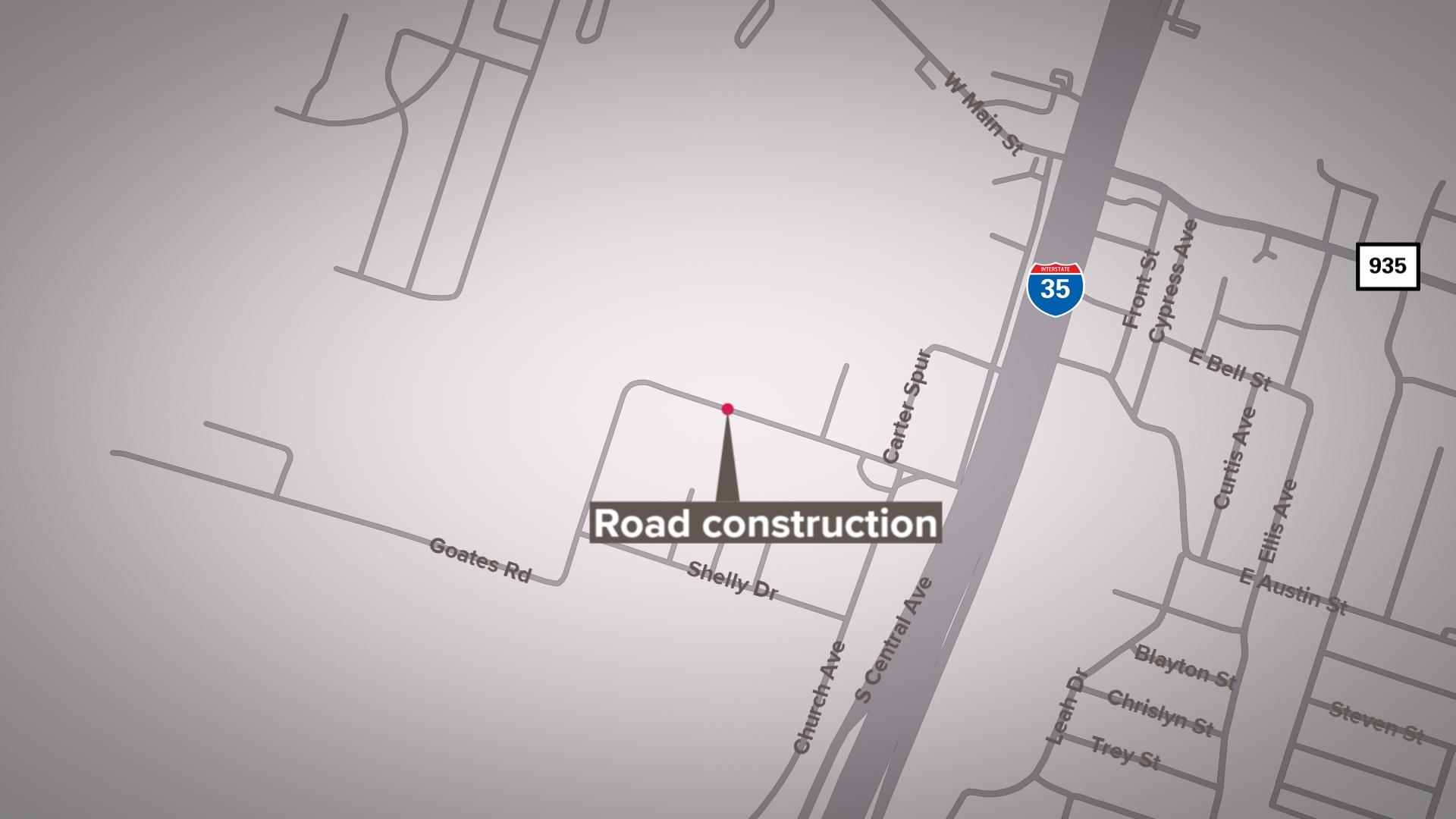 Road construction begins on Goates Road in Troy, Texas | kcentv.com