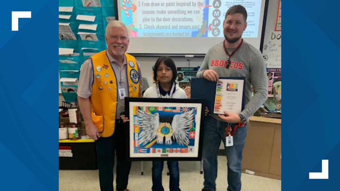 Belton ISD middle school student advances to Nationals in Peace Poster ...