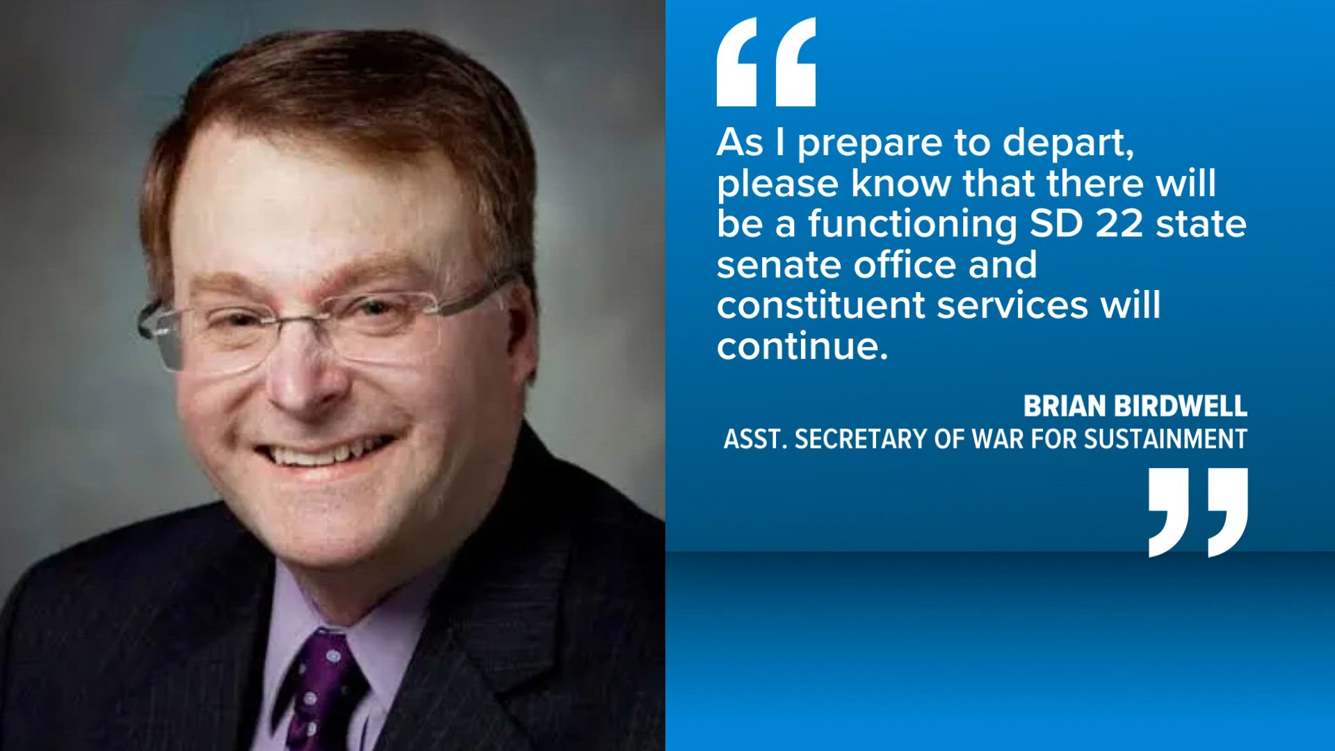 Texas State Senator confirmed to Pentagon position | kcentv.com