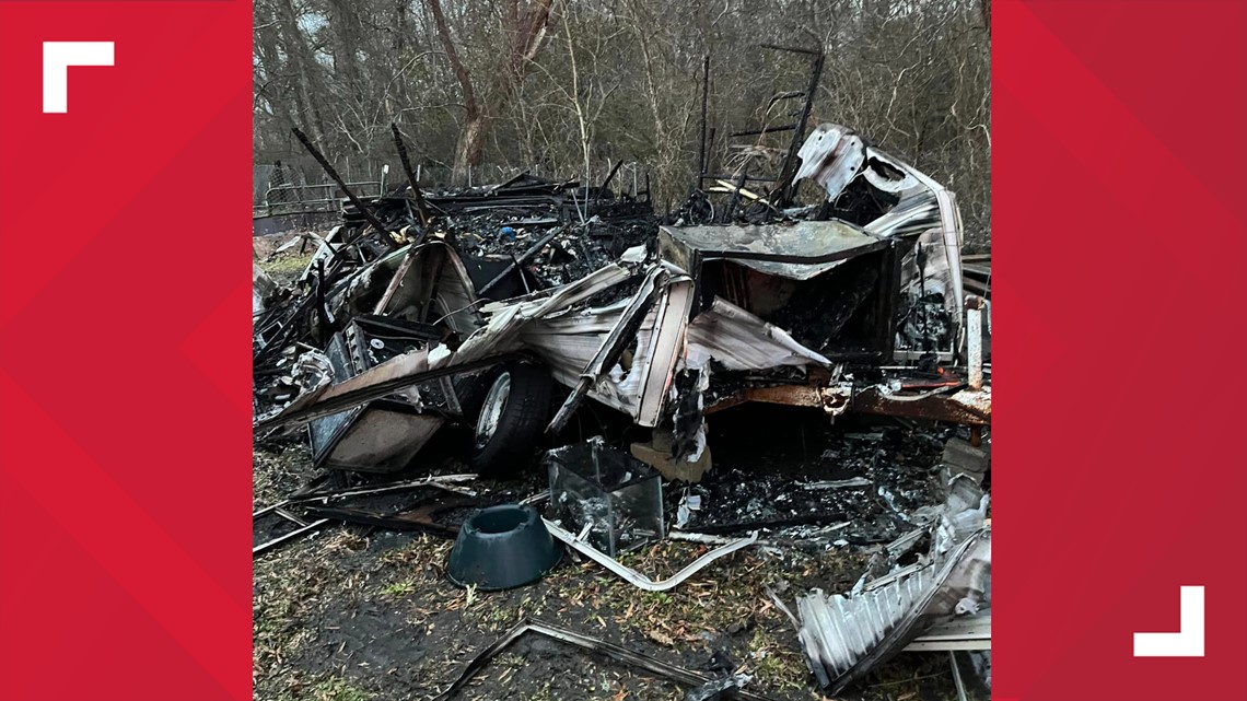 Leon County Emergency Management responds to Oakwood trailer fire ...