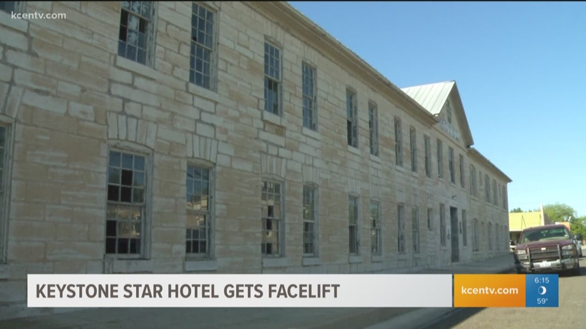 Lampasas' Keystone Hotel gets a facelift | kcentv.com
