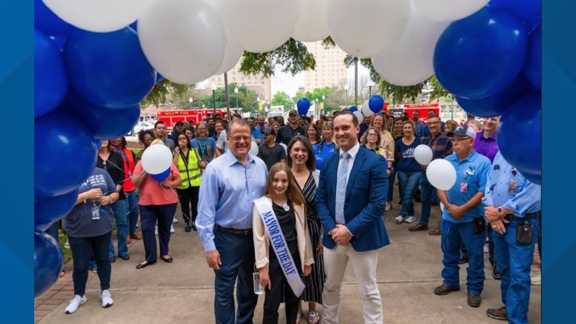 Waco honors 12-year-old mayor for the day | kcentv.com