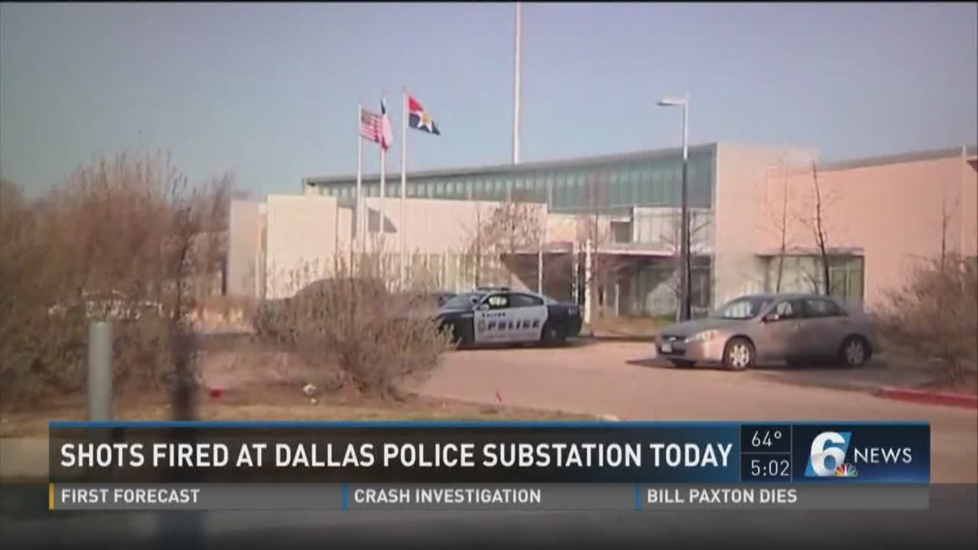 Shots fired at Dallas police substation today | kcentv.com