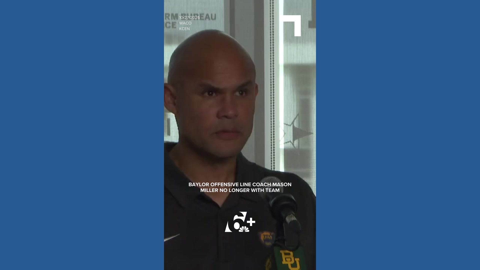 Baylor football offensive line coach Mason Miller is no longer with the ...