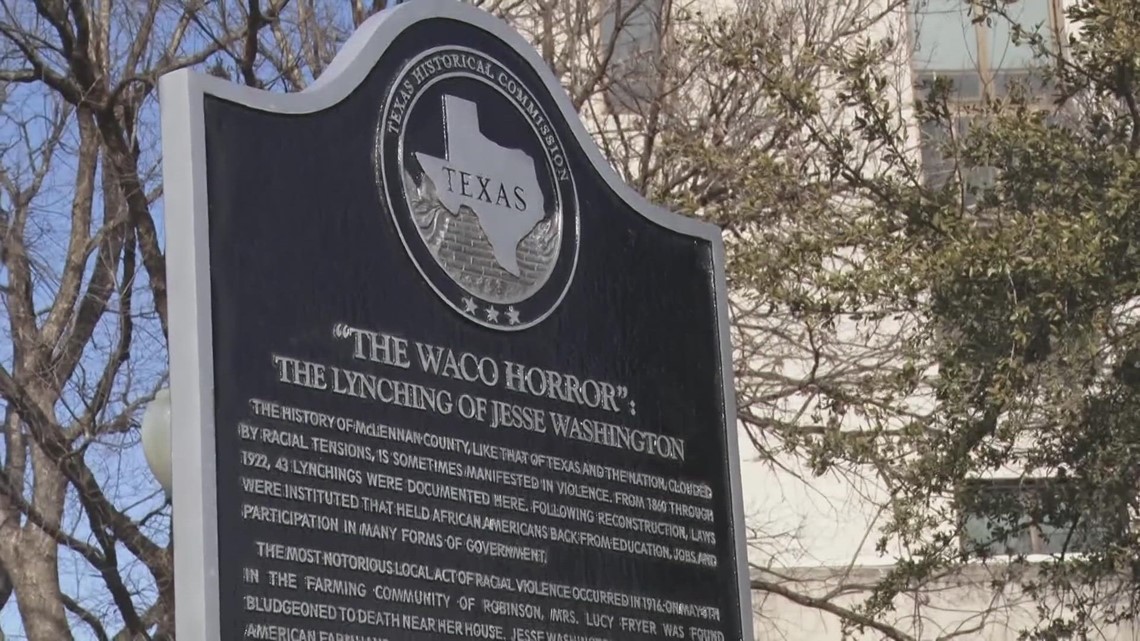 Waco holds dedication for new historical marker marking infamous ...