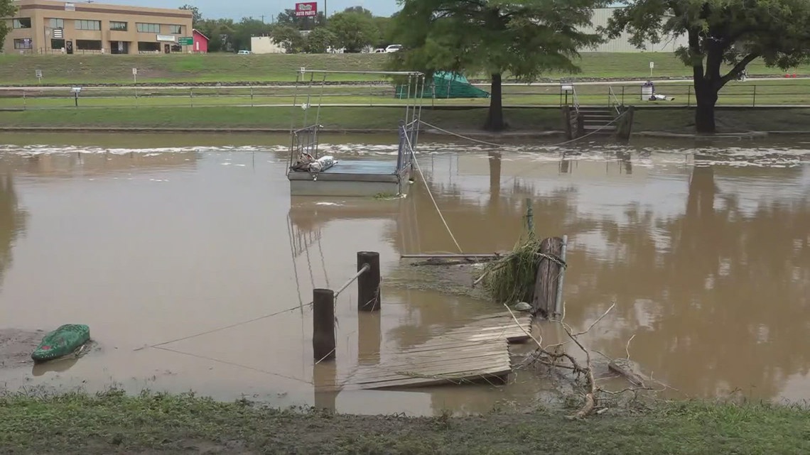 Rainfall leads to destructive flooding in Kempner | kcentv.com