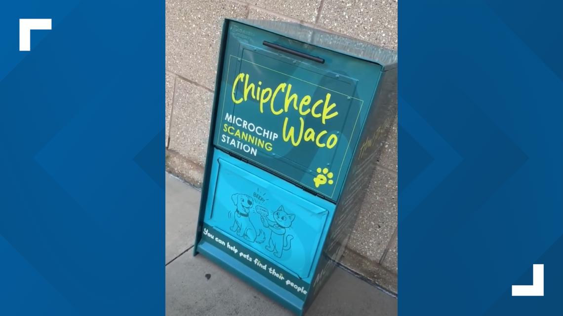Waco adds new pet microchip scanning station at Dewey Community Center ...
