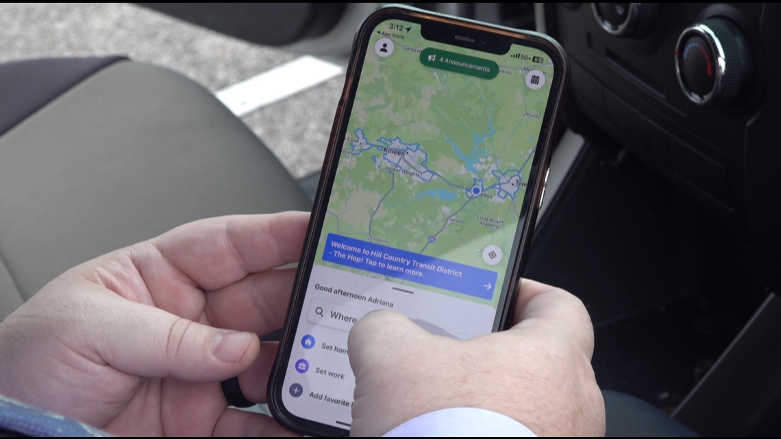 'The Hop' micro-transit program launches in Central Texas | kcentv.com