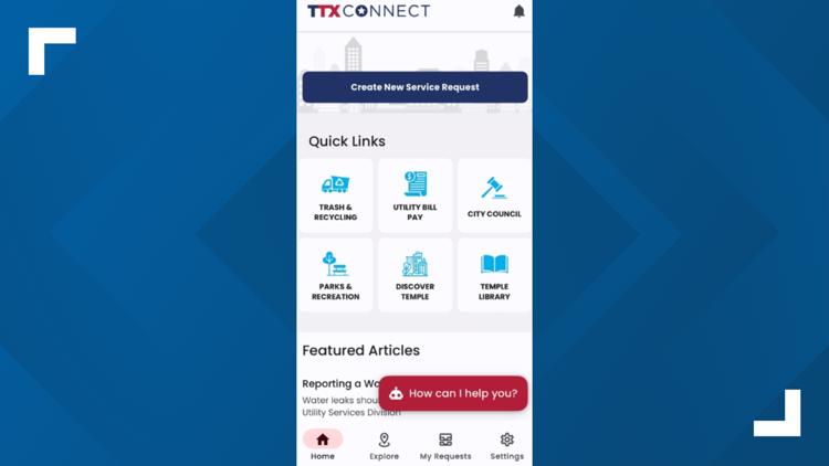 City of Temple, Texas launches TTX Connect customer care service platform | kcentv.com