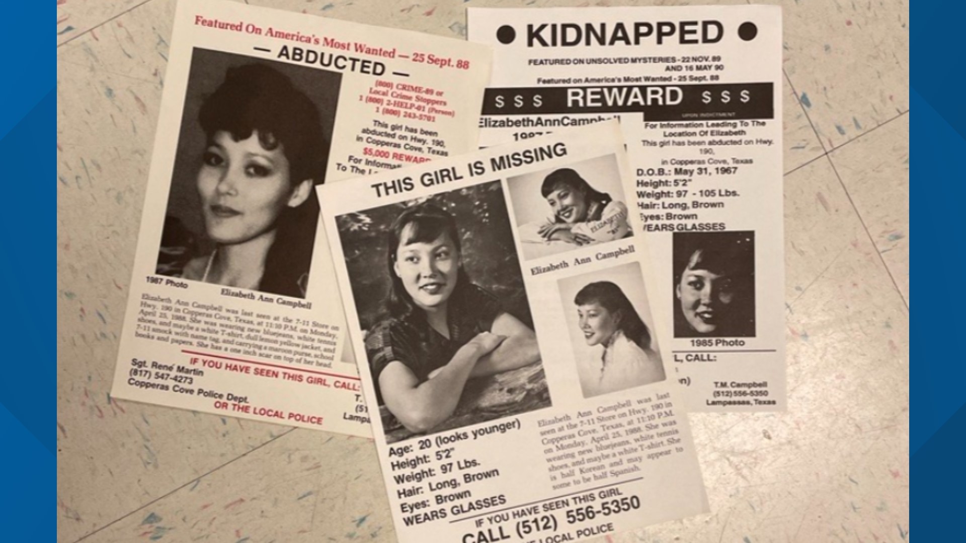 Revisiting unsolved case of Elizabeth Campbell 35 years later | kcentv.com