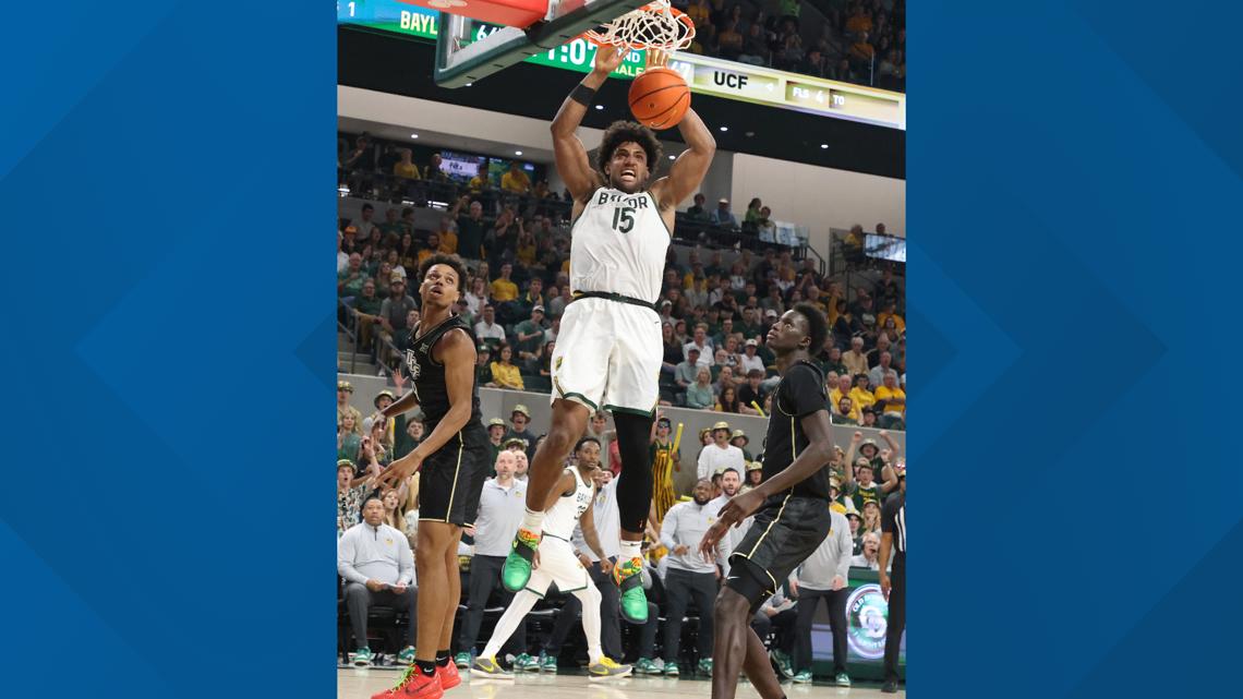 Omier leads Baylor to season sweep of UCF, 91-7 | kcentv.com