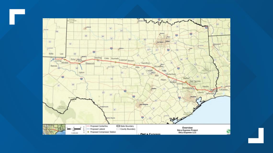 Central Texas | Public hearing for pipeline project | kcentv.com
