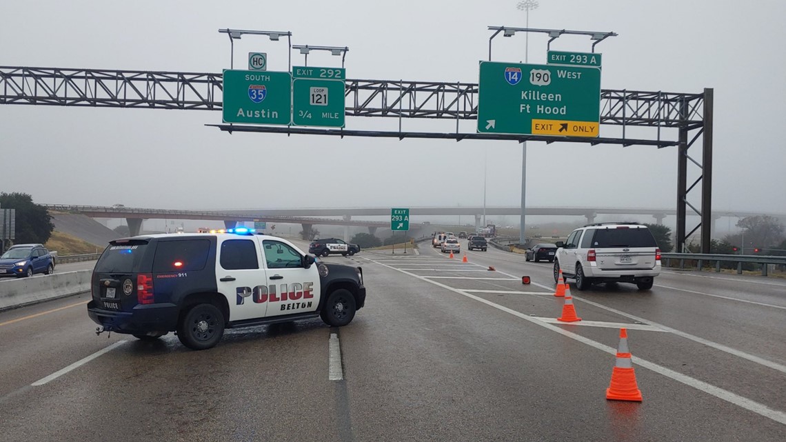 I-35, Loop 121 now open after 4-vehicle crash in Belton | kcentv.com