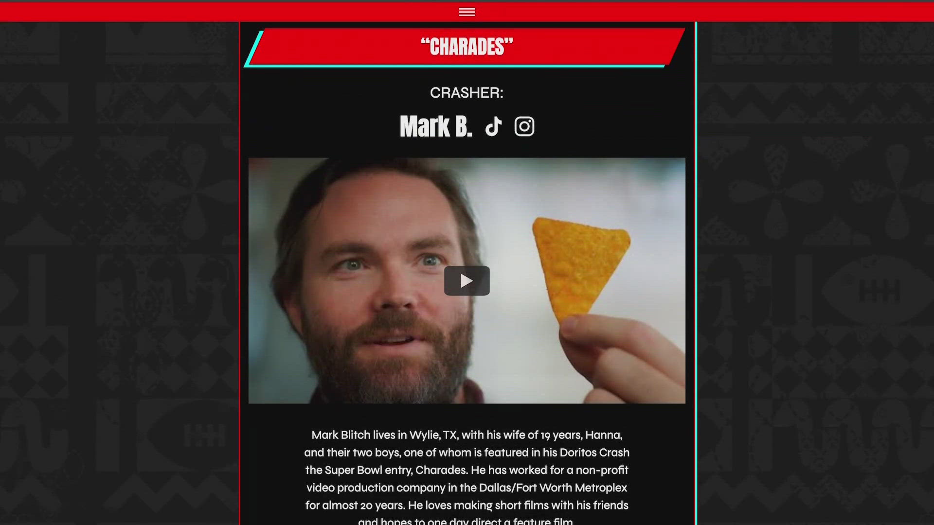 Baylor grad has a chance to win Doritos' Commercial Contest and earn ...