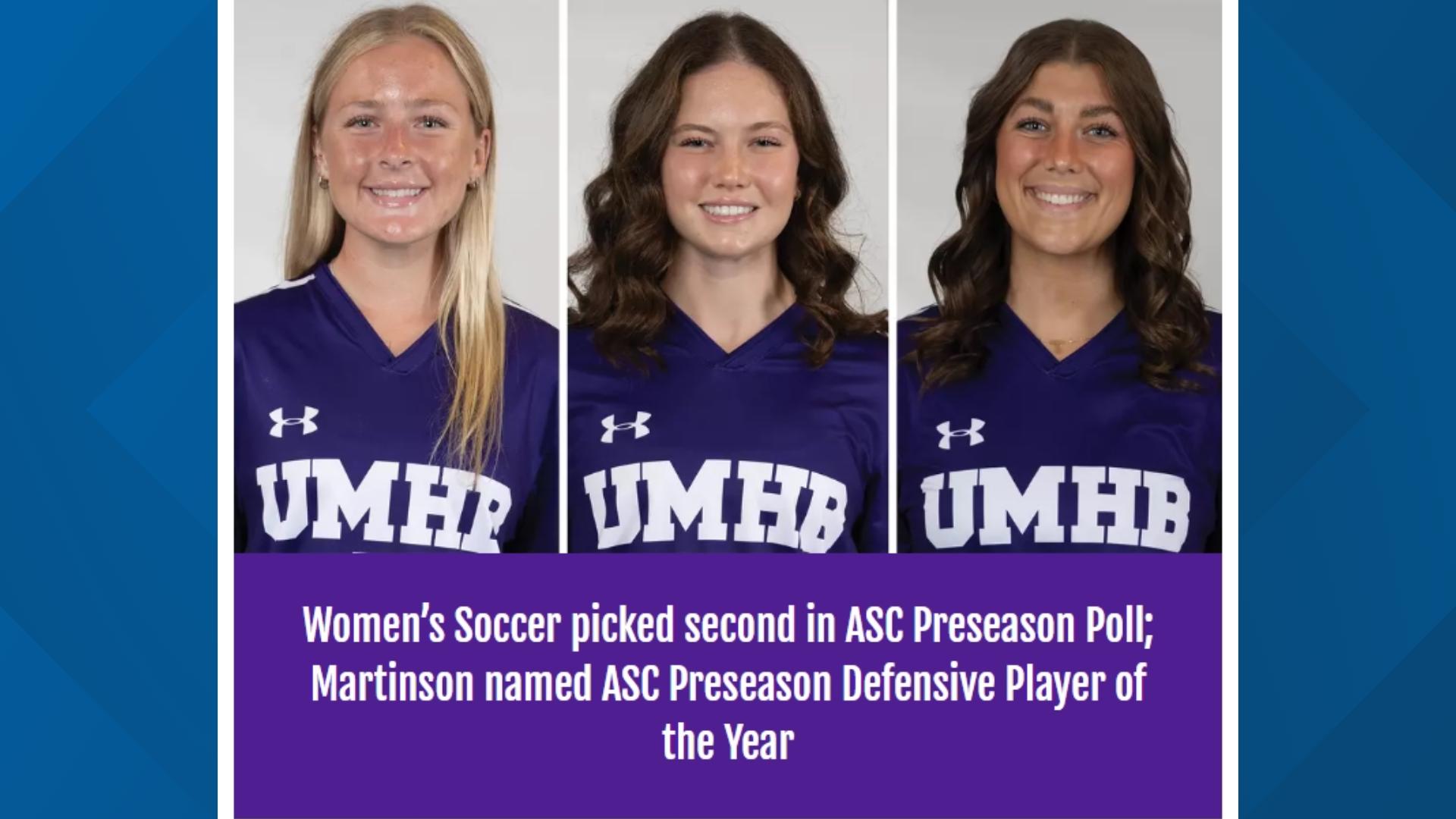 UMHB women's soccer receives preseason accolades, ranks high in conference poll | kcentv.com