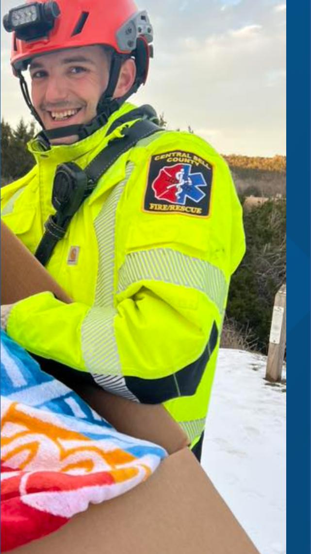 Central Bell Fire & Rescue saves owl during winter storm | kcentv.com