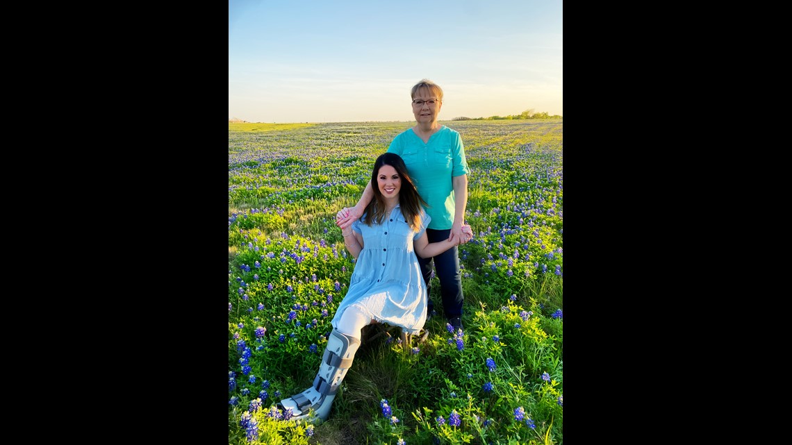 Jamie Blanek shares recovery after crash led to leg amputation | kcentv.com