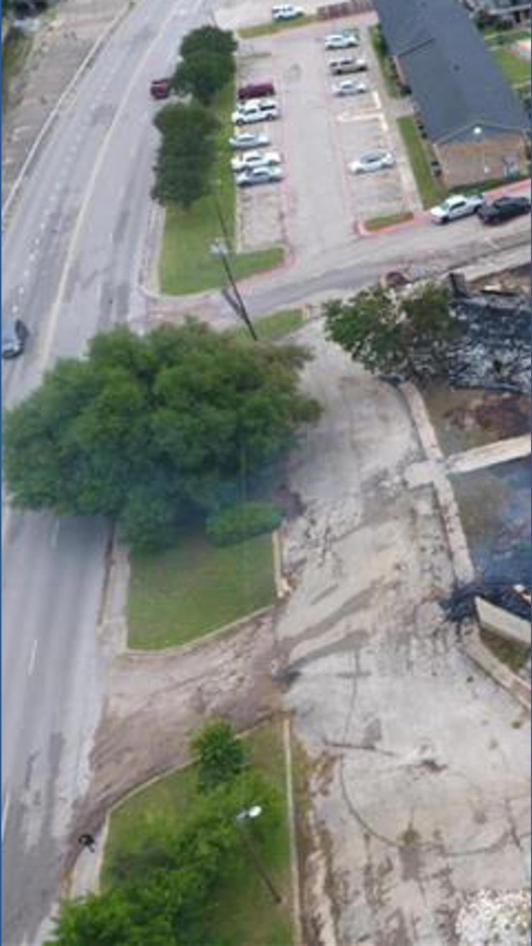 Temple Fire & Rescue battling fire along Industrial Boulevard in Temple ...