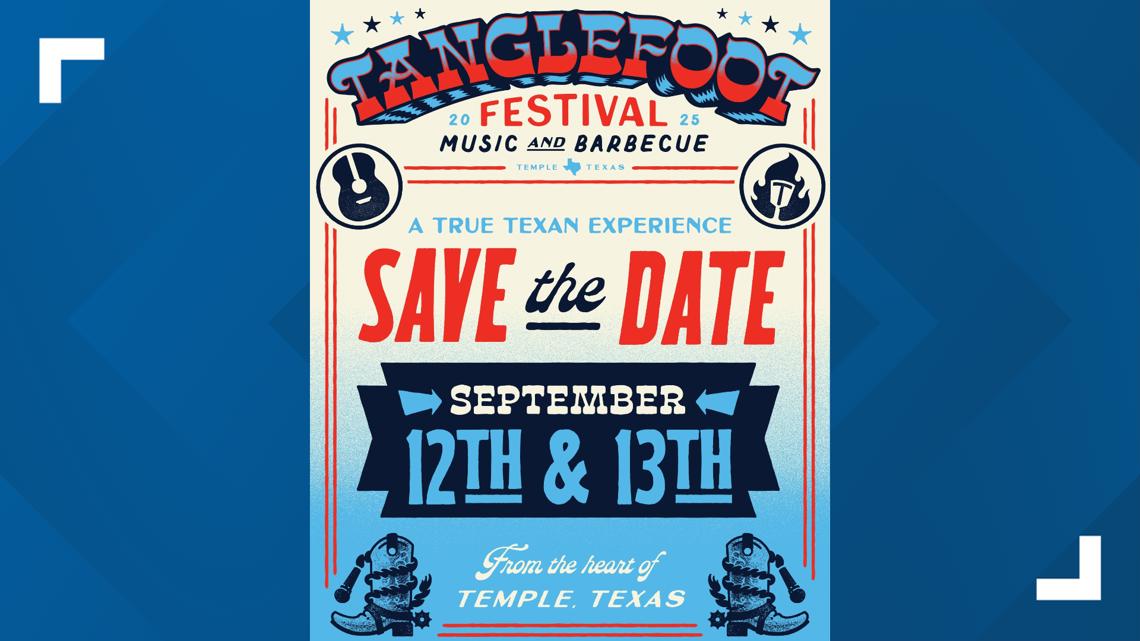 Tanglefoot Music and BBQ Festival coming to Temple, Texas in September ...