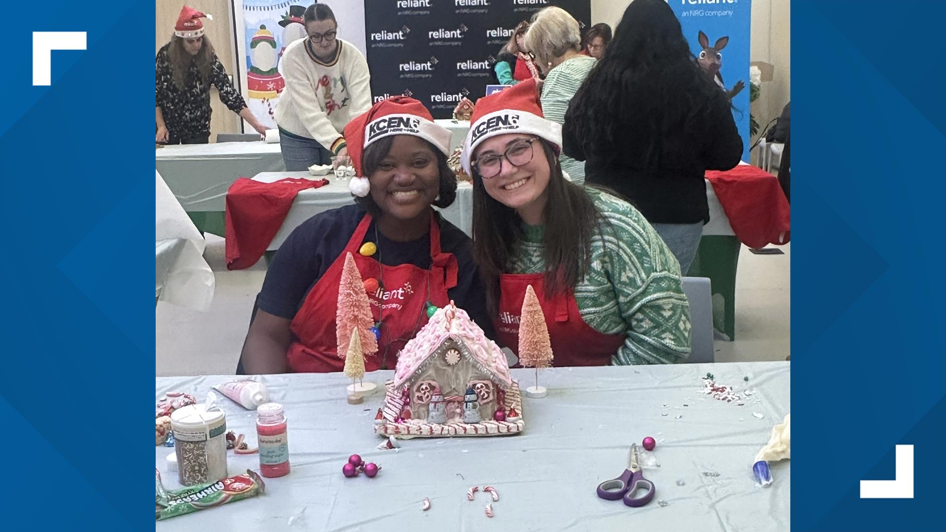 6 News team wins $1,000 for charity in Reliant Gingerbread House ...