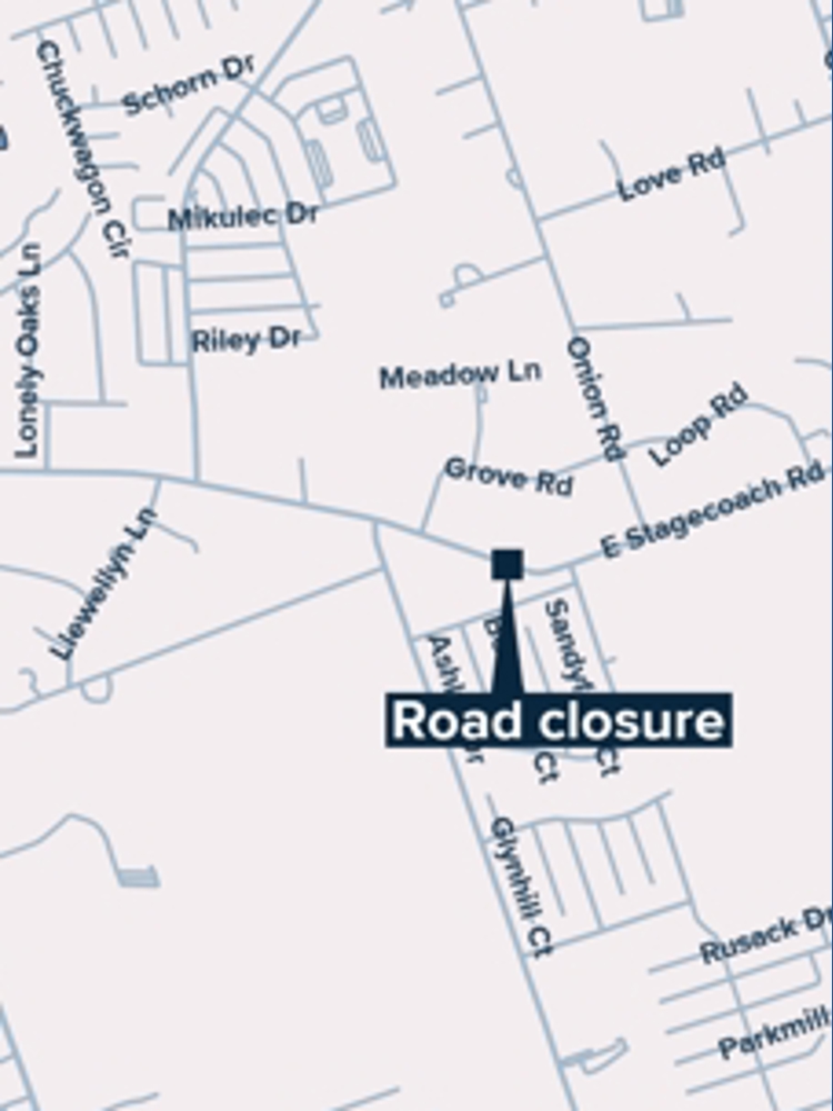 Downed power poles causing closure on Stagecoach Road in Killeen ...