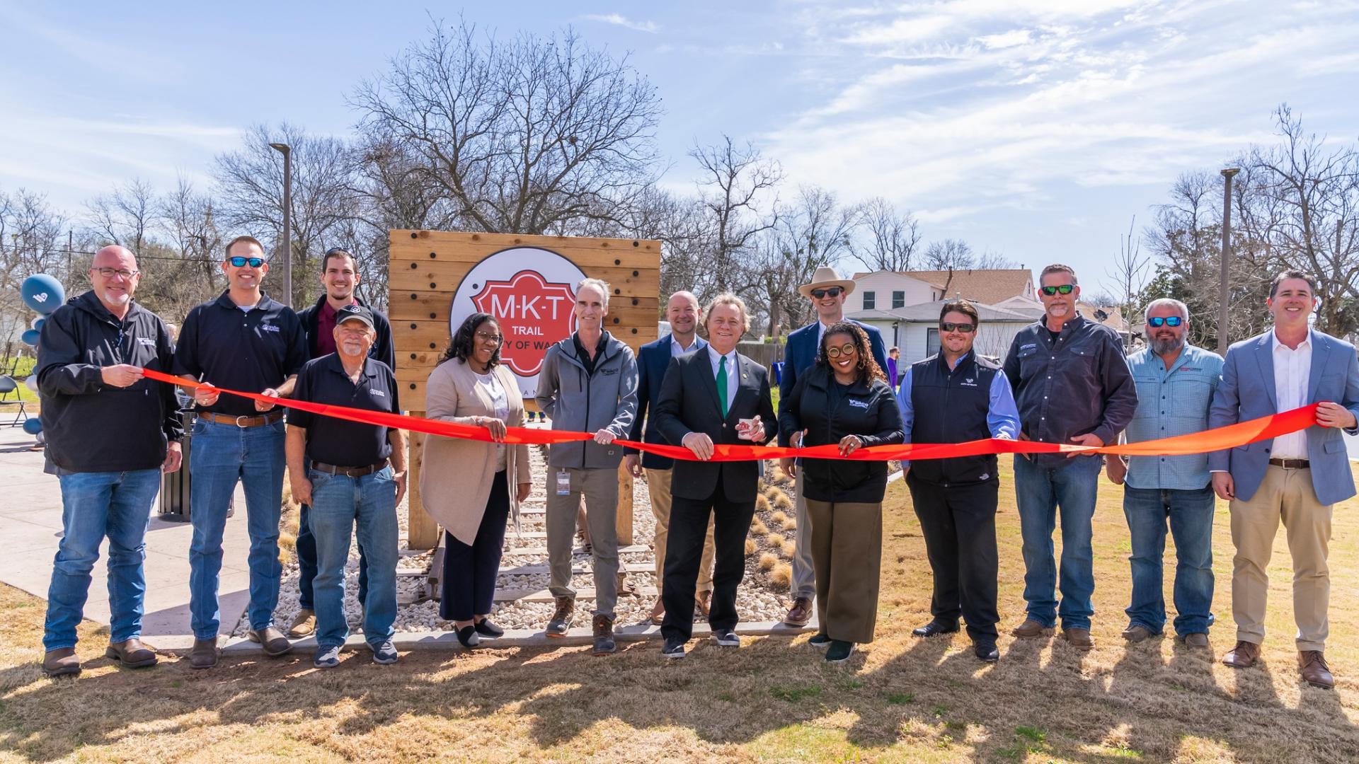 City of Waco, Texas cuts ribbon on new MKT Trail | kcentv.com