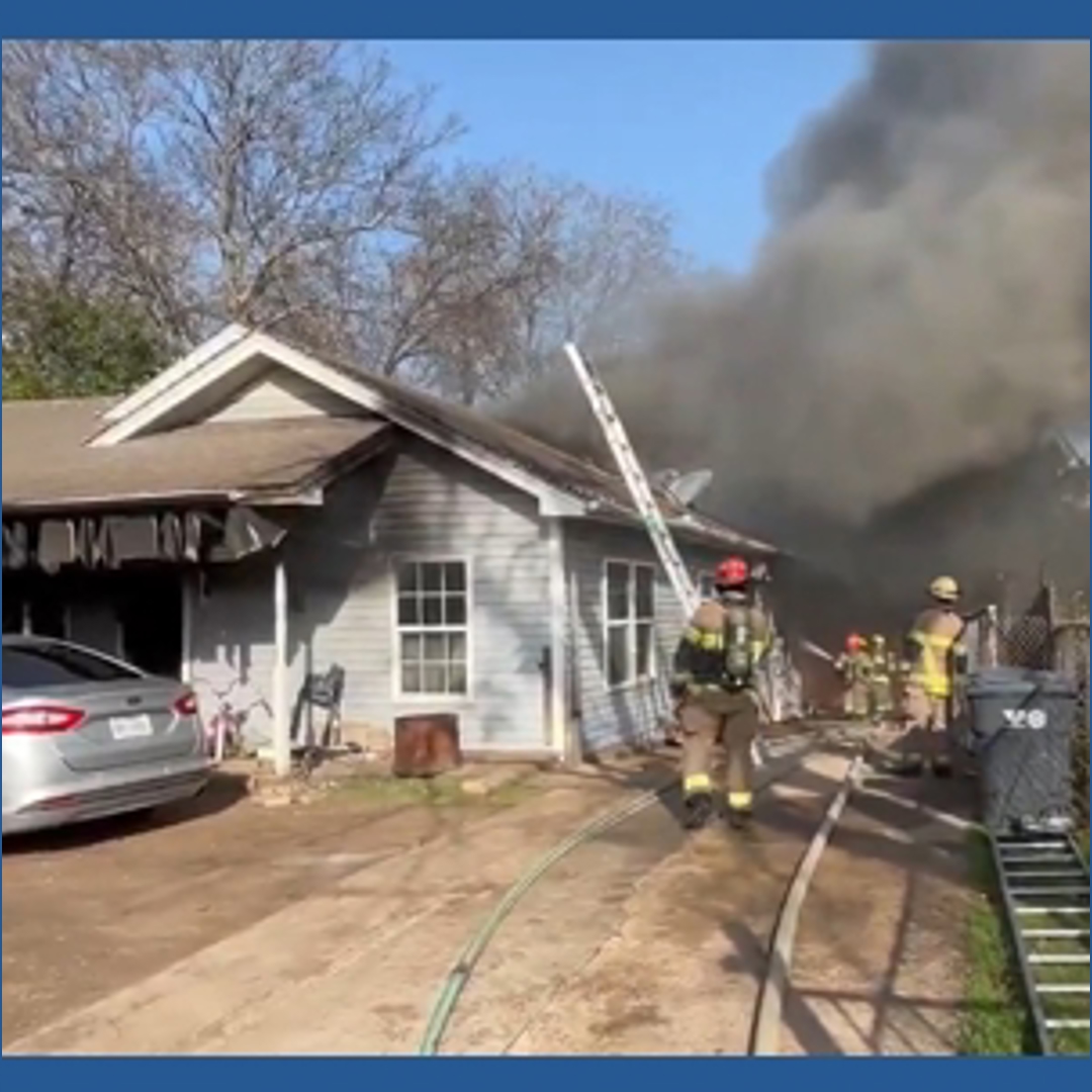 Waco fire crews respond to house fire on Trice Avenue | kcentv.com