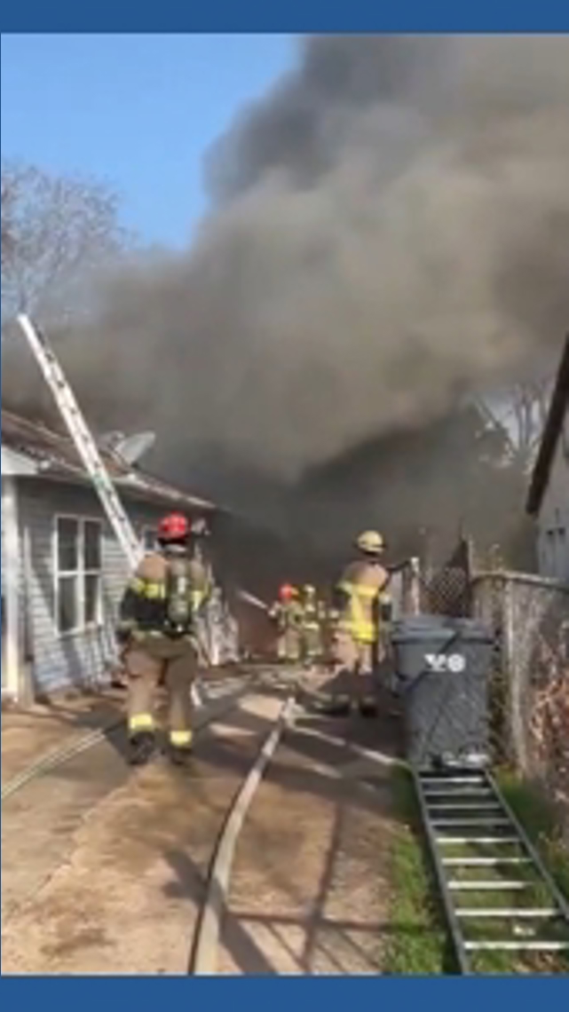 Waco fire crews respond to house fire on Trice Avenue | kcentv.com