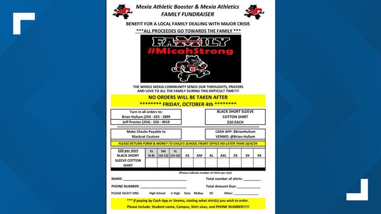 Community rallies around Mexia, TX football player in hospital | kcentv.com